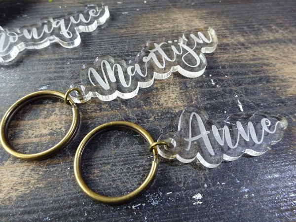 Acrylic Key-Fob - Falcon Travelers